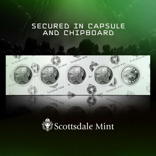 2023 Ghana Alien Invasion 1oz Silver Coin | Next Day Bullion